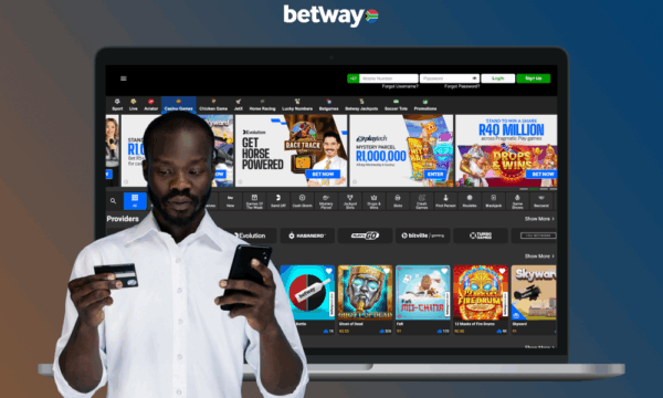 Betway Deposit Option in South Africa